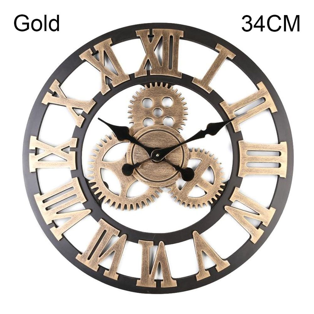 Modern Kitchen Minimalist Living Room Battery Powered Clock Art Wall ...