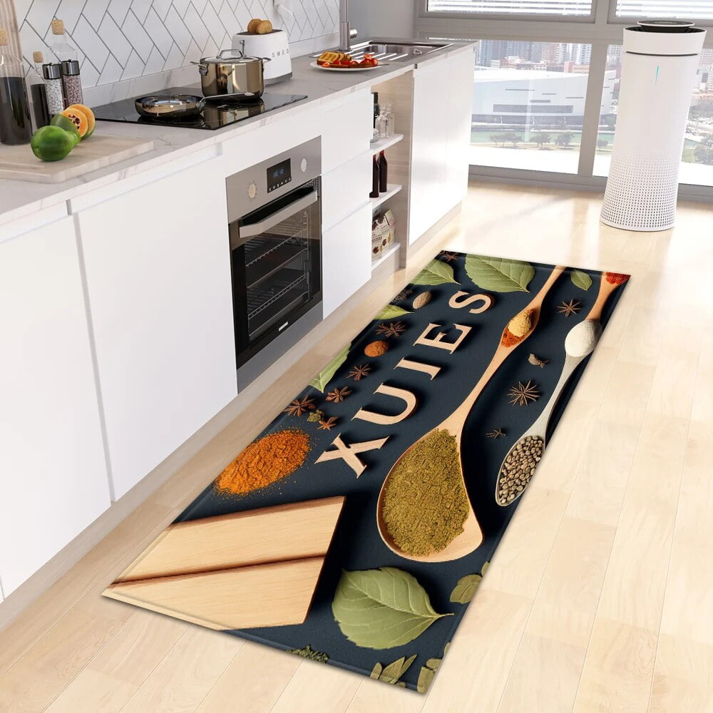 Modern Kitchen Rug Entrance Doormat Anti-Slip Foot Mat Living Room ...