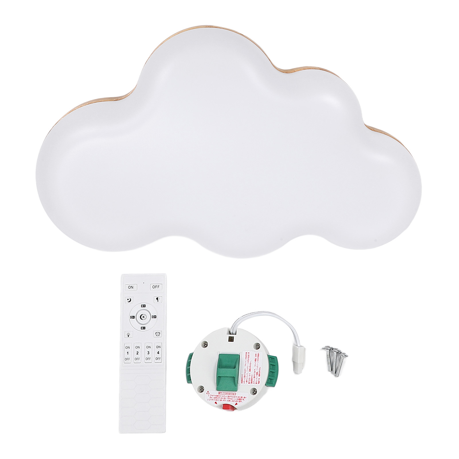 Modern LED Ceiling Light, Cute Shape 3 Color Temperature High Color ...