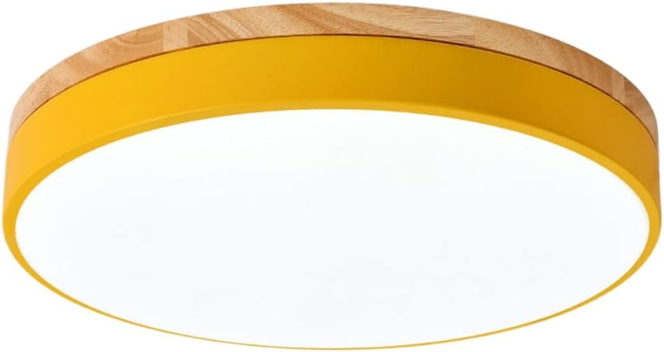 Modern LED Flush Mount Lighting Fixture, Dimmable Close to Ceiling ...