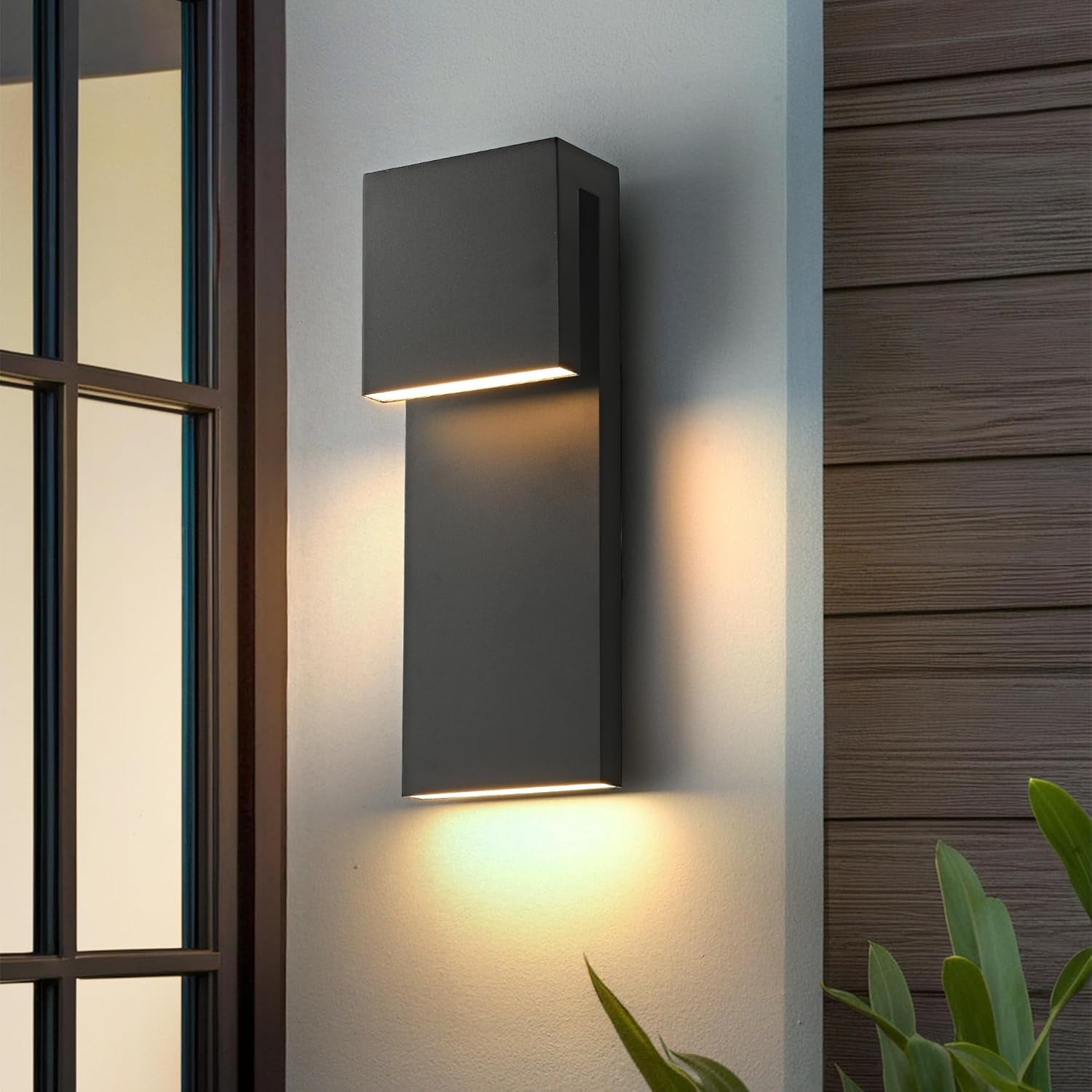 Modern LED Large Outdoor Wall Light 3000K 28W IP65 Waterproof ...