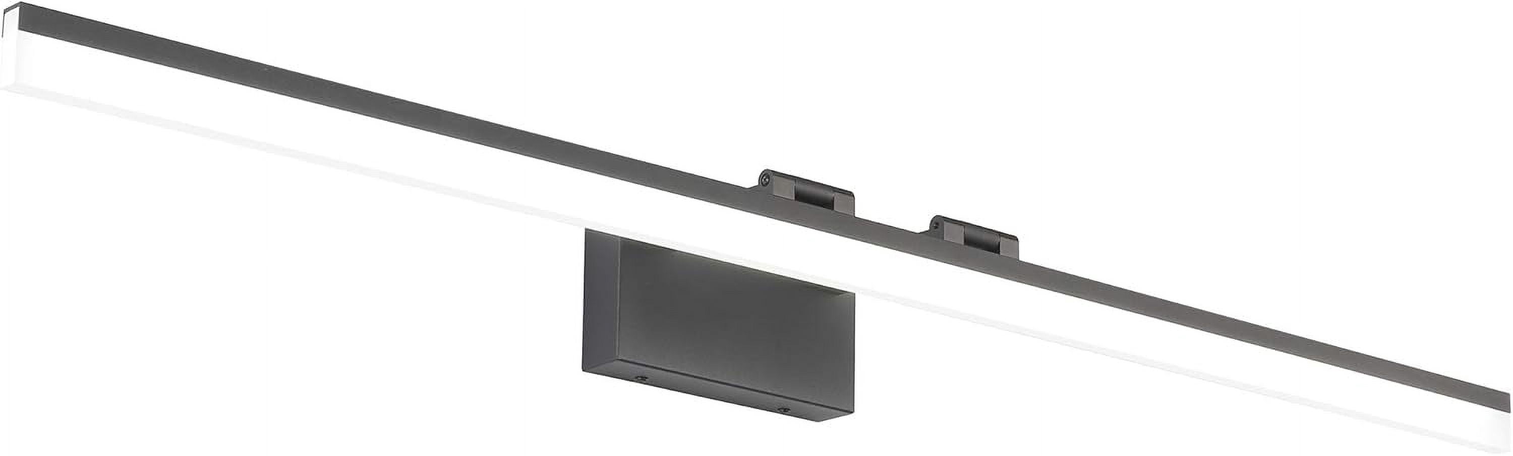 Modern LED Vanity Lights 47.2 Inch Bathroom Light Fixtures over Mirror ...