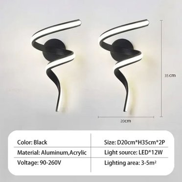 LED Wall Sconce Mini Hardwired, Modern Wall Lamp, Up Down Wall Mount ...