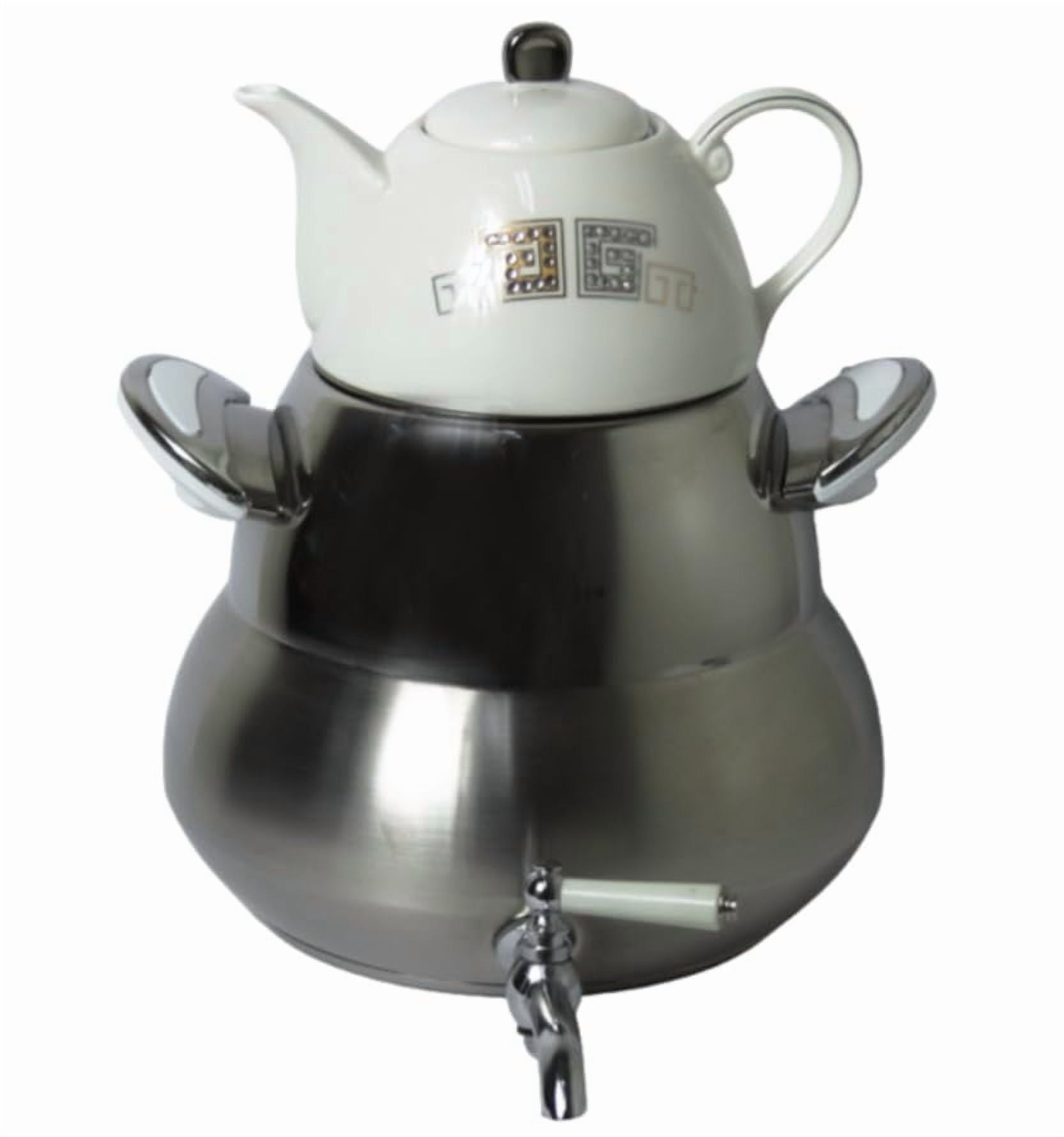 Modern Large Classic Samovar Tea Maker Water Kettle Heavy Thick ...