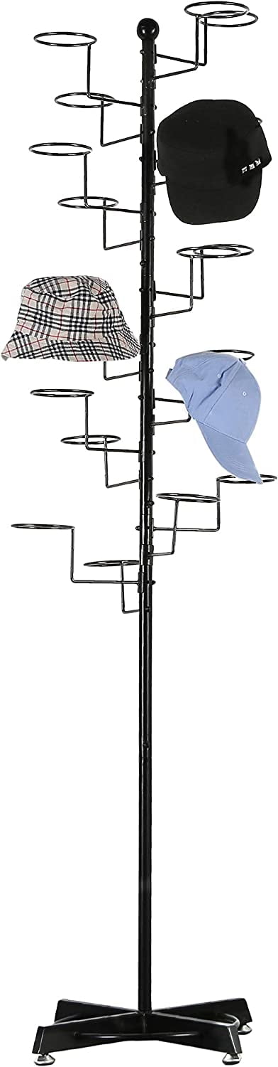Modern Large Commercial Freestanding Hat Rack Display for Retail Store ...