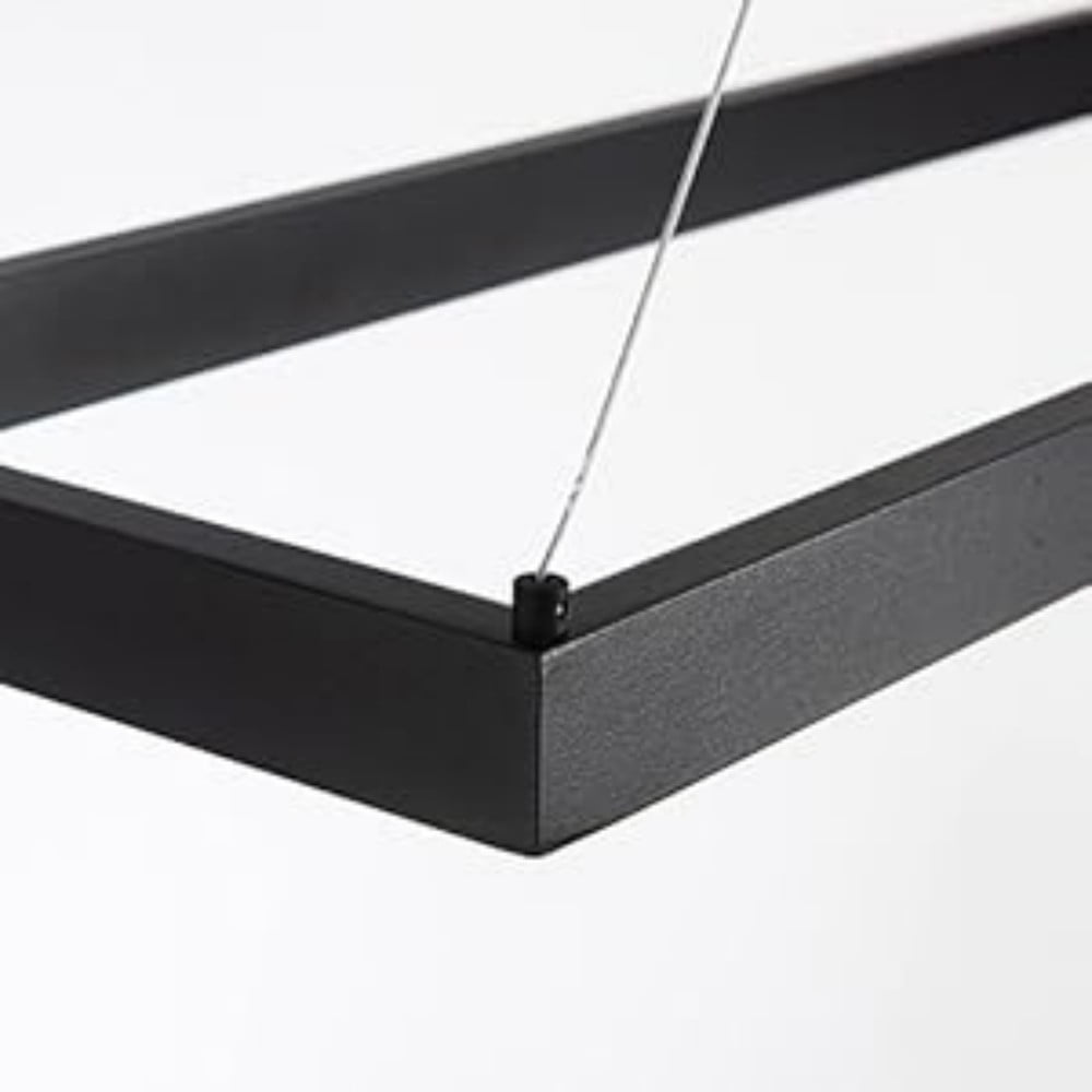 Modern Led Chandelier Linear Rectangle Chandelier Modern Led Pendant ...