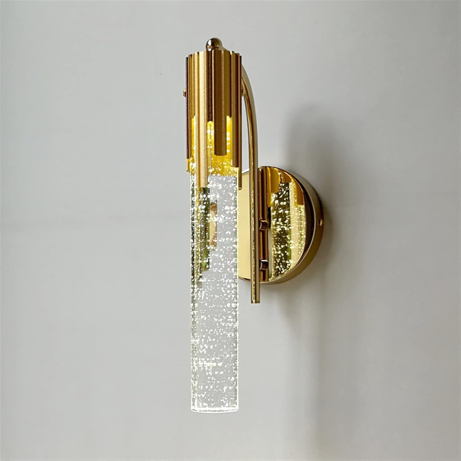 Modern Led Crystal Wall Lamps Living Room TV Background Led Wall Sconce ...