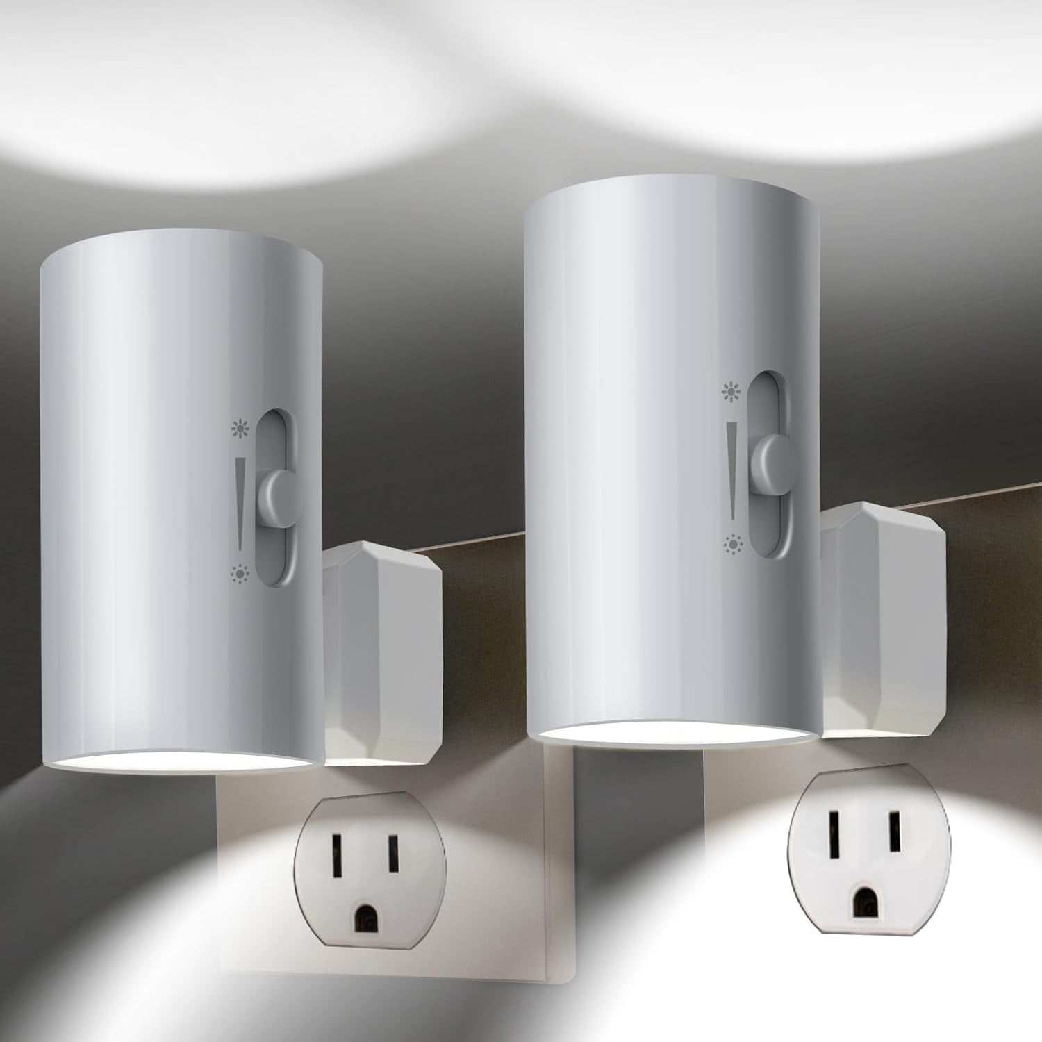 Modern Led Night Lights - Sensor Dusk To Dawn, 5000K Daylight White ...