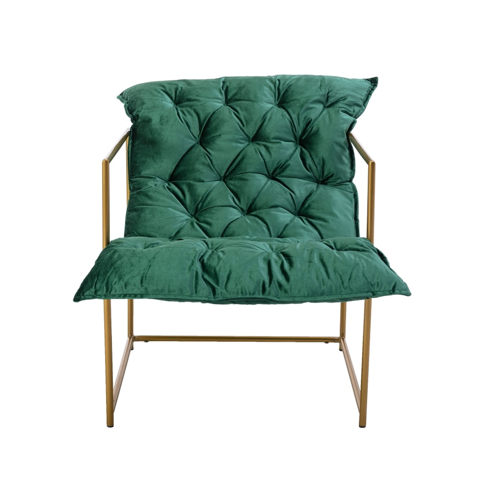 Modern Leisure Accent Chair, Industrial Style Chair with Open ...