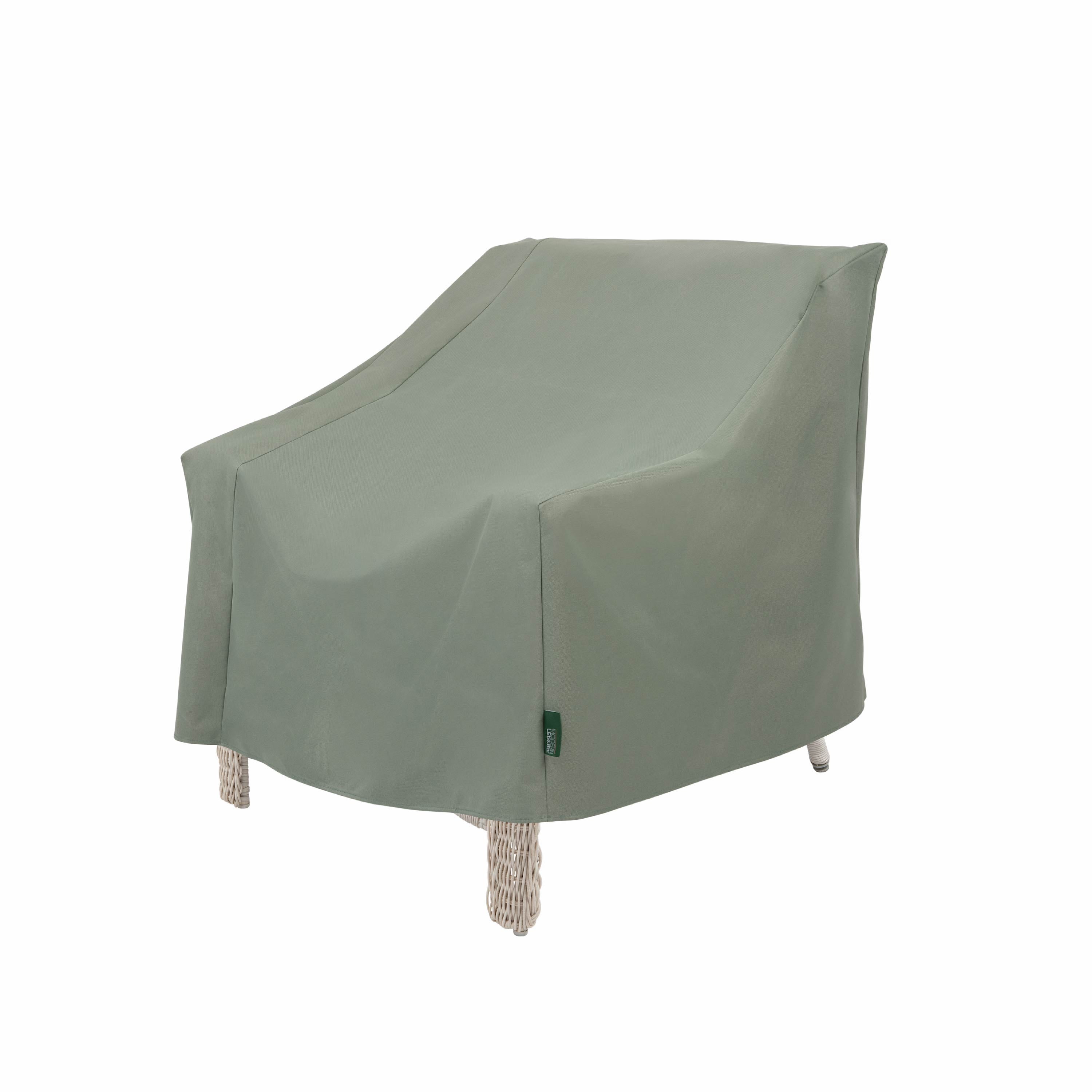 Modern Leisure Basics Patio Chair Cover, 33"L x 34"W x 31"H, Sage Green ...