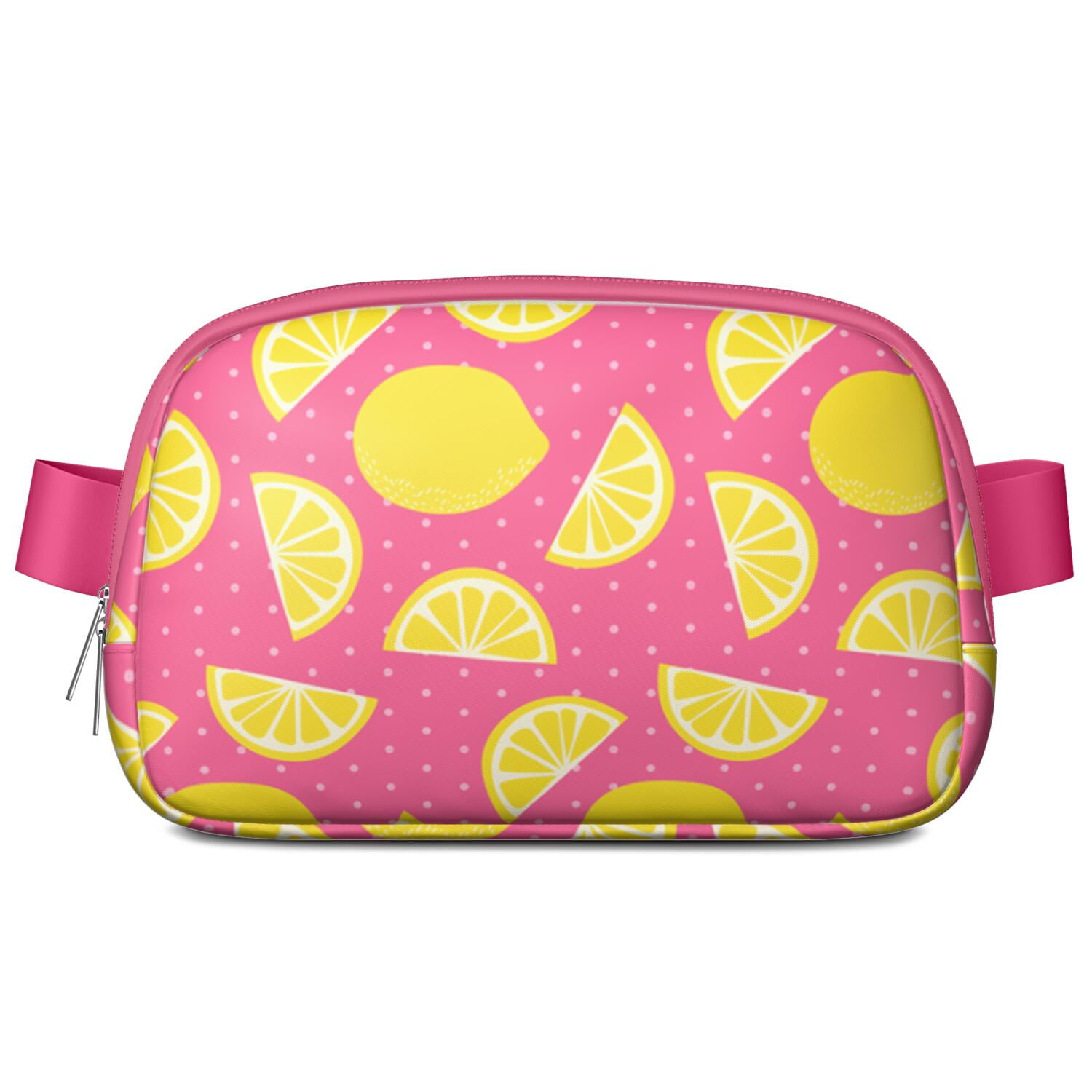Modern Lemon Fruit Belt Bag – Cute Citrus-Inspired Fanny Pack for Fresh ...