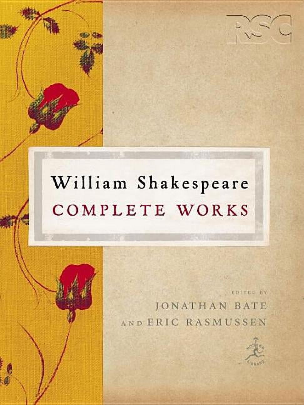 Modern Library (Hardcover): William Shakespeare Complete Works ...