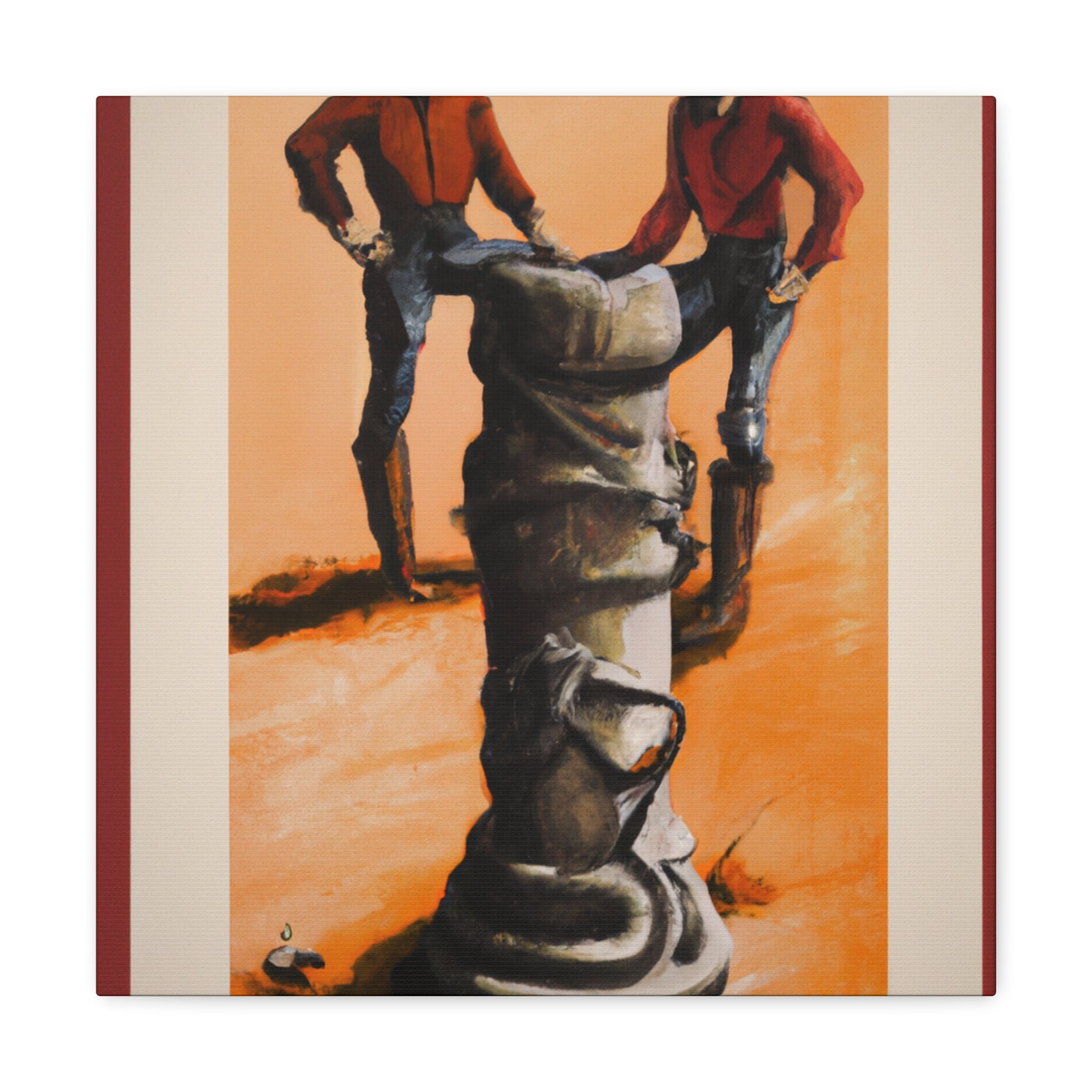 "Modern Life: Hitching Post" - Canvas - Walmart.com