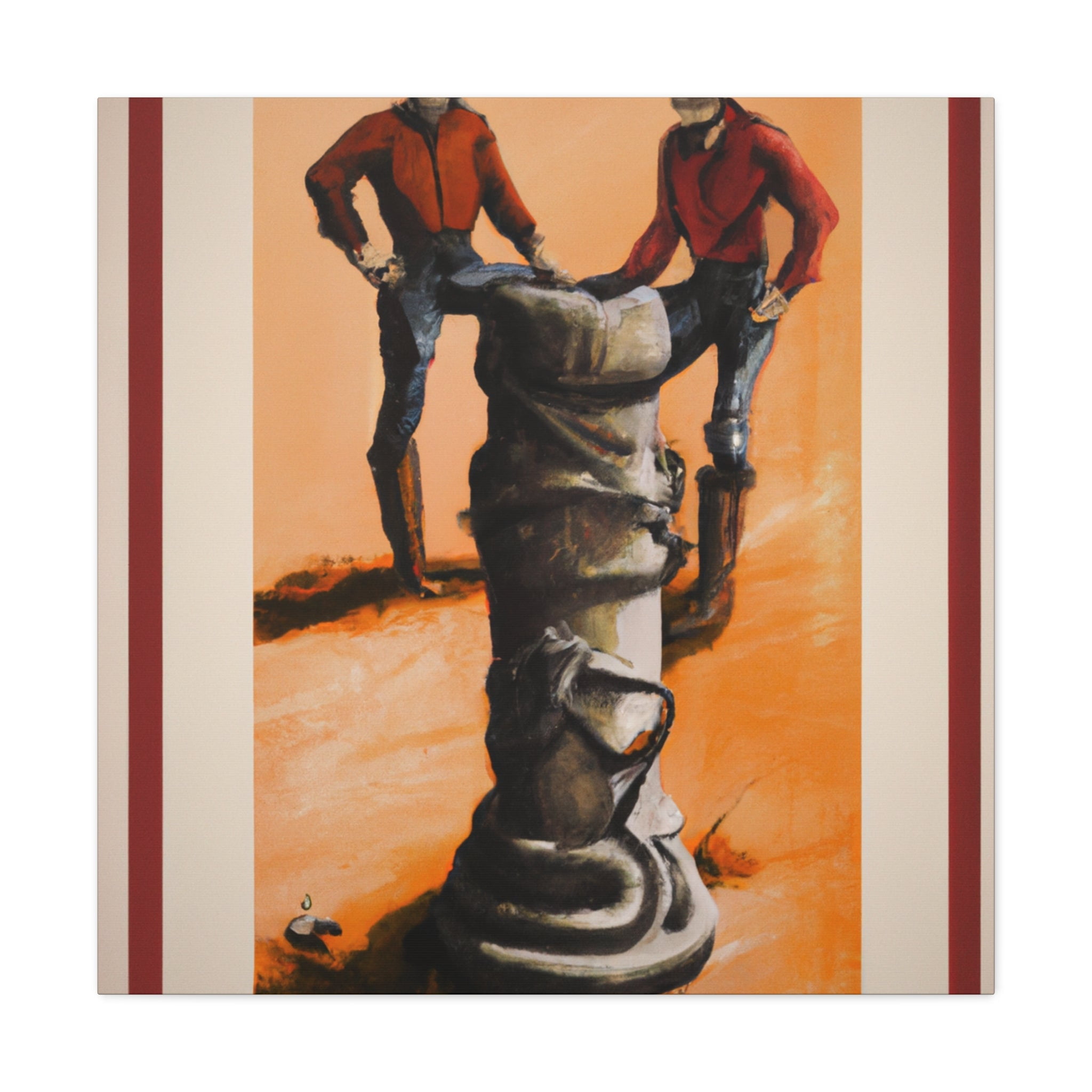 "Modern Life: Hitching Post" - Canvas - Walmart.com