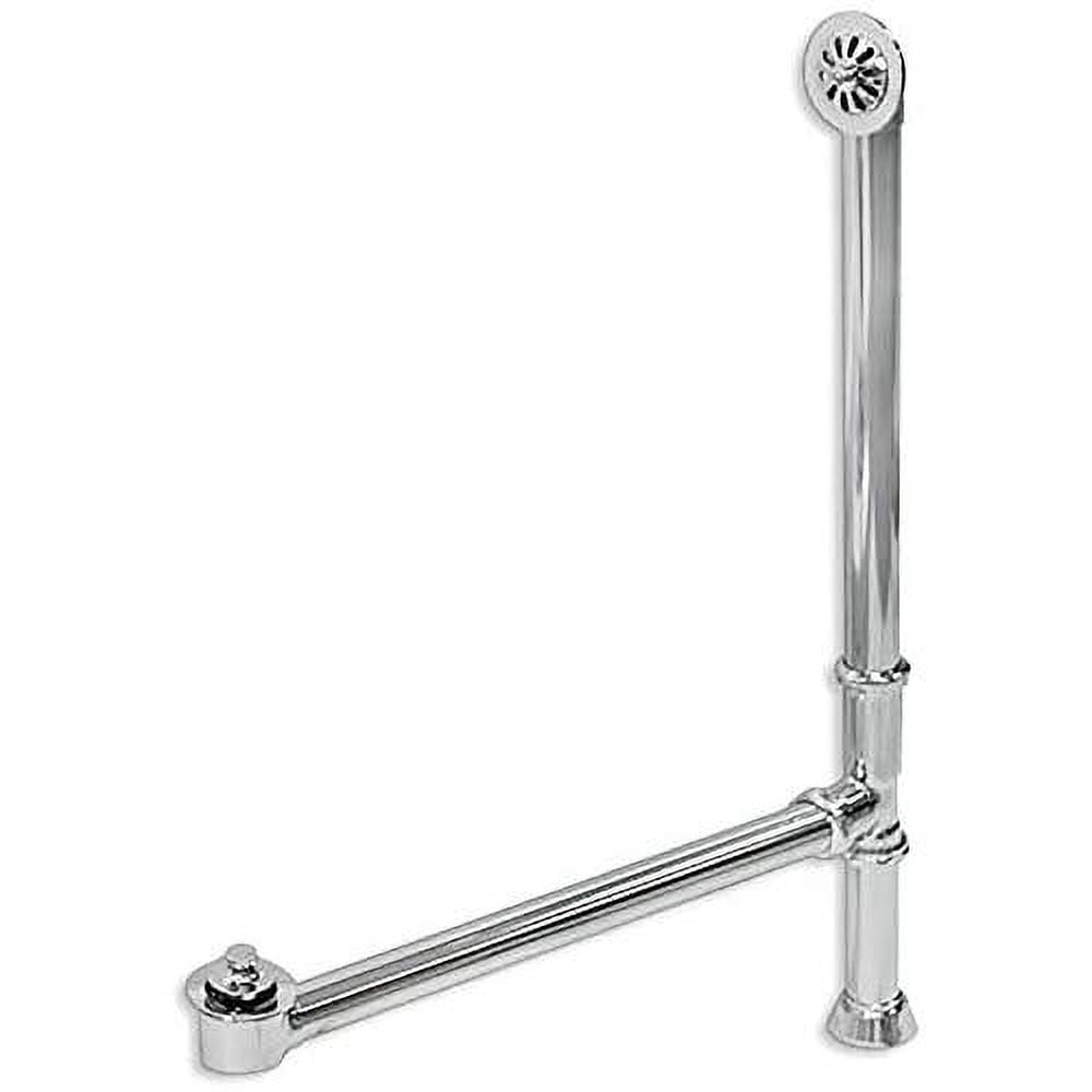 Modern Lift & Turn Tub Drain And Overflow Assembly- Chrome - Walmart.com