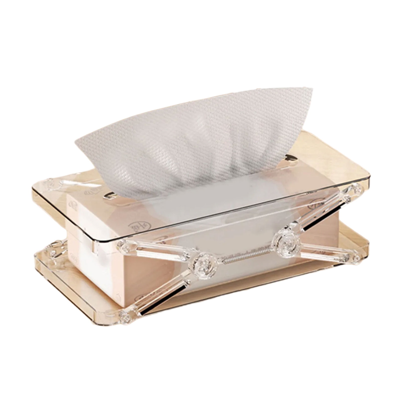 Modern Lift-Up Tissue Holder, Space-Saving Spring for Countertop ...