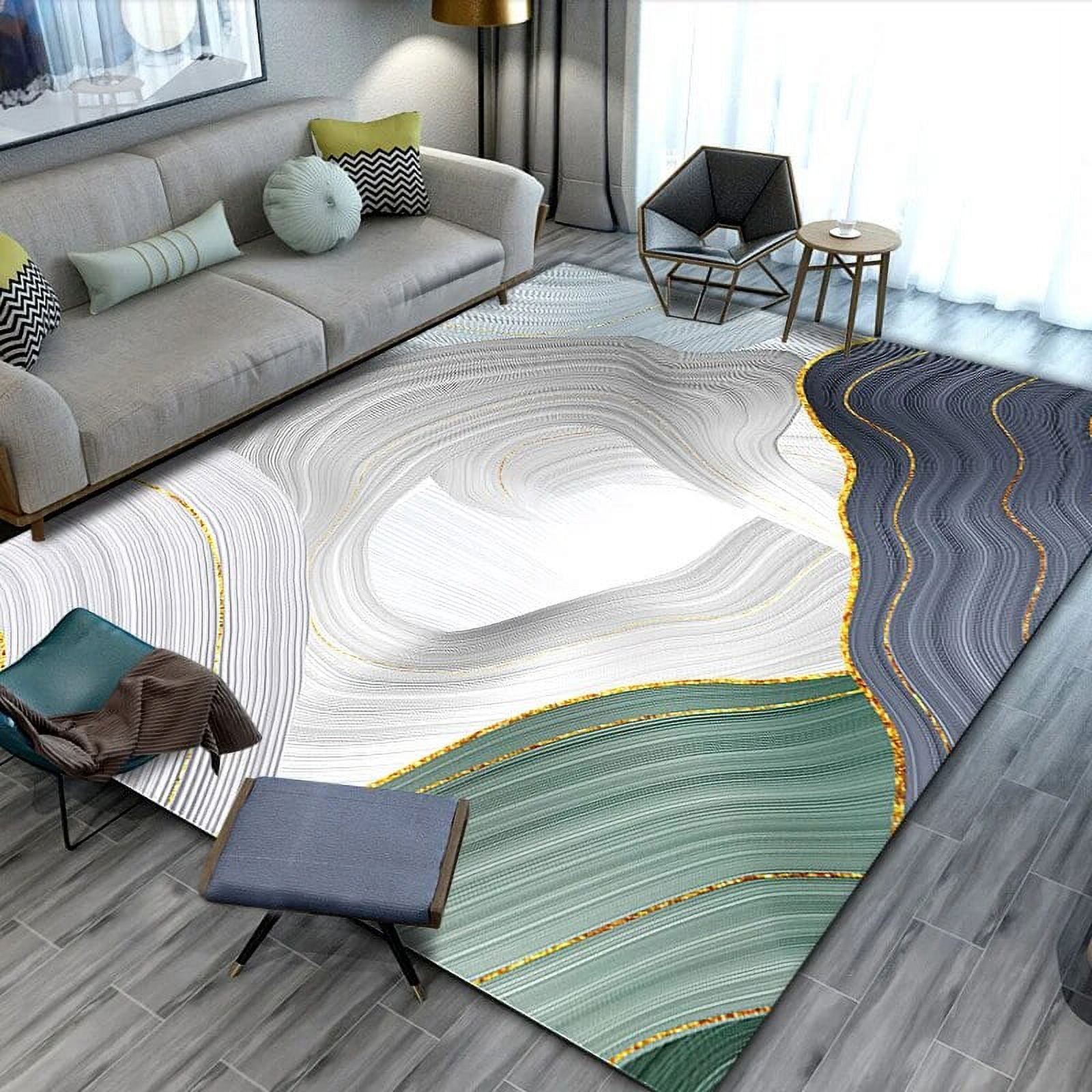 Modern Light Bedroom Decor Carpets Simple Living Room Large Area Carpet ...