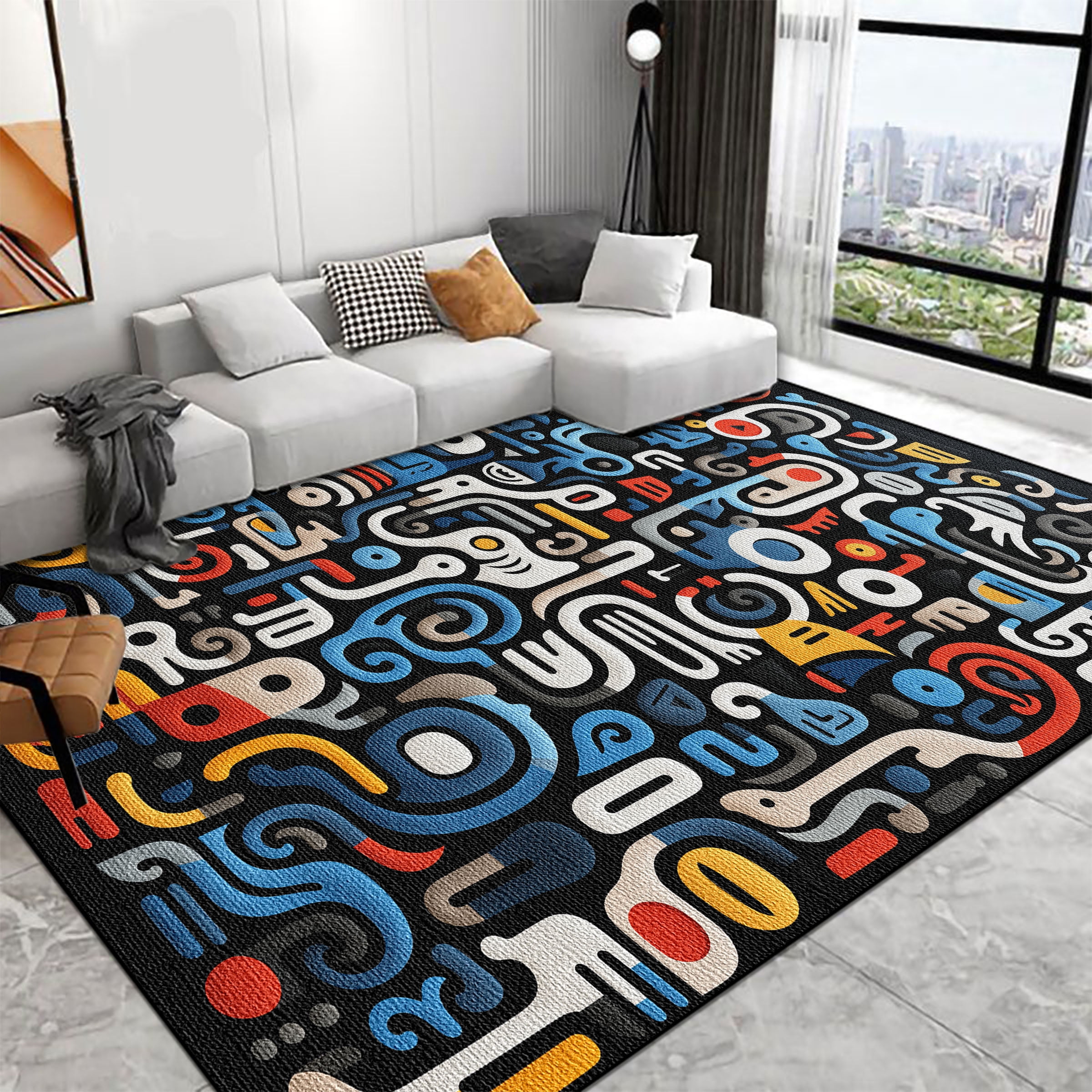 Modern Light Luxury Carpets for Living Room Abstract r Rugs Home Sofa ...