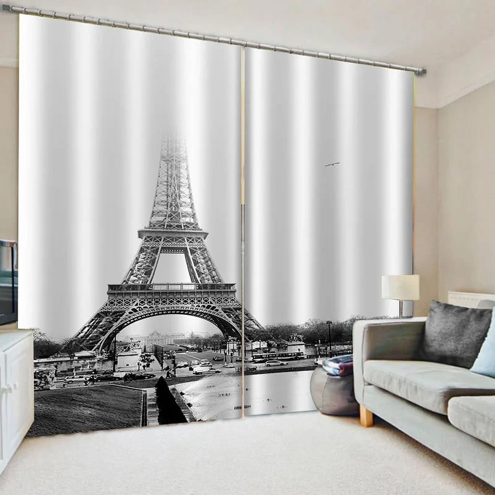 Modern London Curtains Retro Teleph Booth Traditional Local Cultural ...