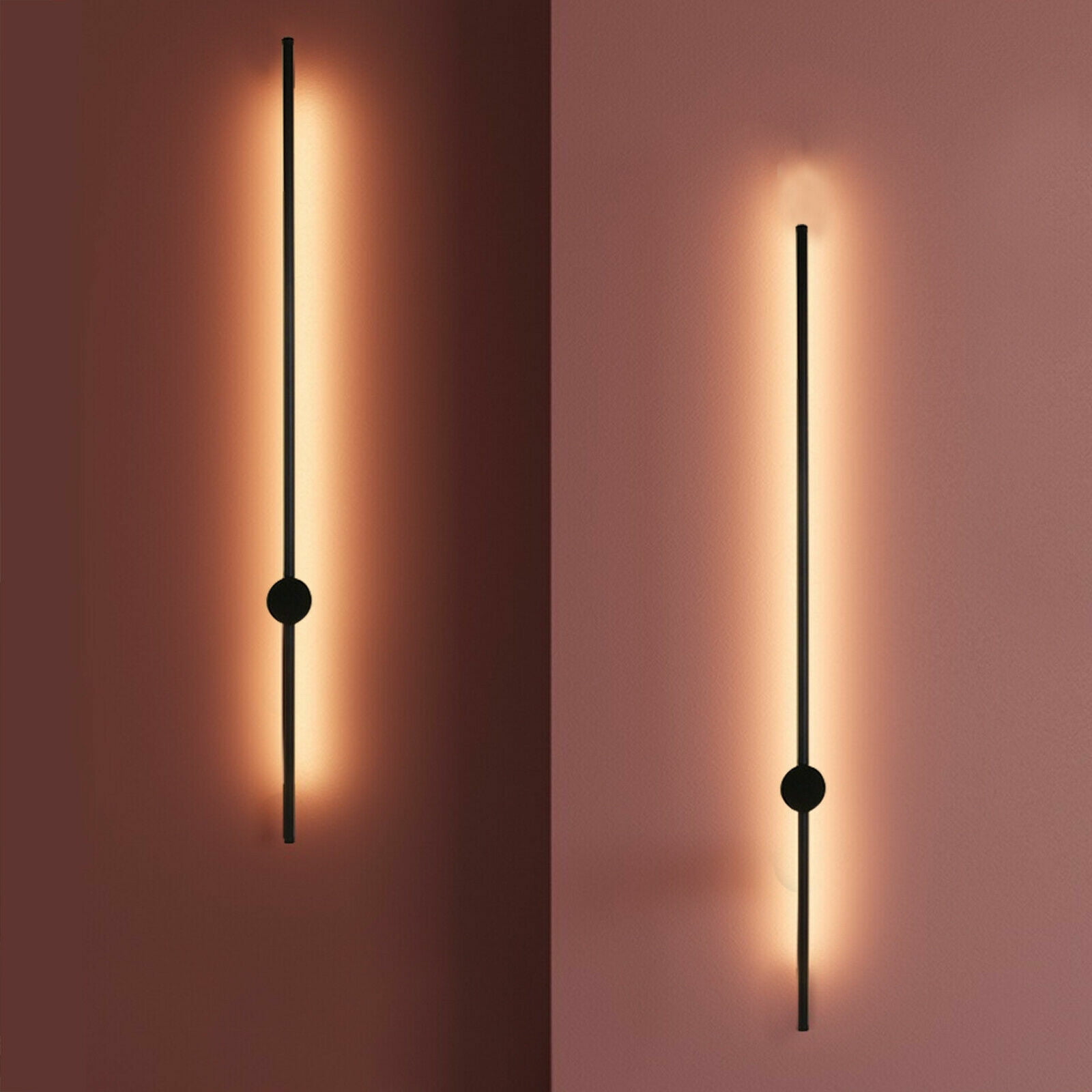 Modern Long Strip Wall Led Light Bedroom Sconce Stairs Bar Linear Wall ...