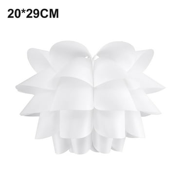 Modern Home Nautical White Capiz Shell Lotus Ceiling Pendant Light - 10 ...