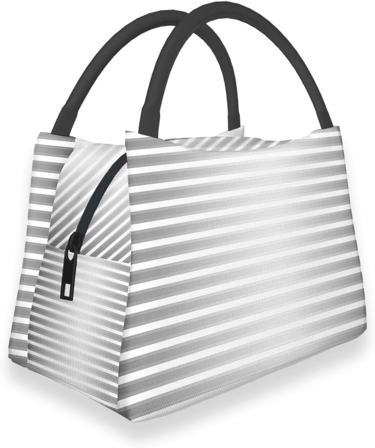 Modern Lunch Box Reusable Lunch Bag,Creative Robot Paint,Insulated Meal ...