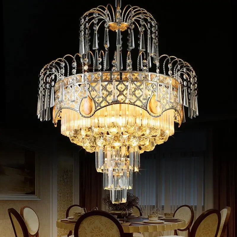 Modern Lustre Led Crystal Chandelier Lighting Led Pendant Lamp Bedroom ...