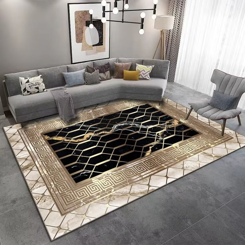 Modern Luxury Large Living Room Carpets Household Bedroom Carpet ...
