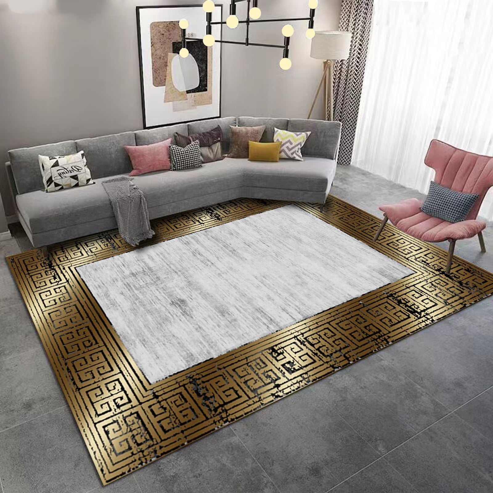 Modern Luxury Large Living Room Carpets Household Bedroom Carpet ...