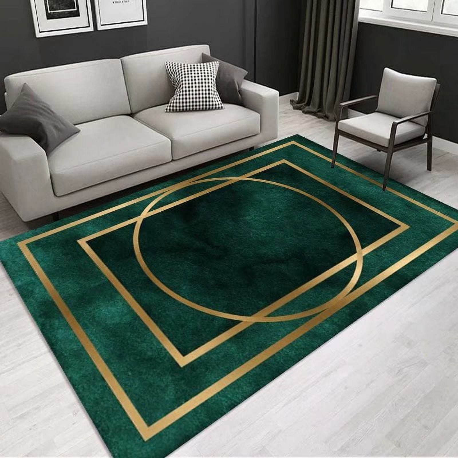 Modern Luxury Living Room Carpet Sofa Mats Coffee Table Mats Bedroom r ...