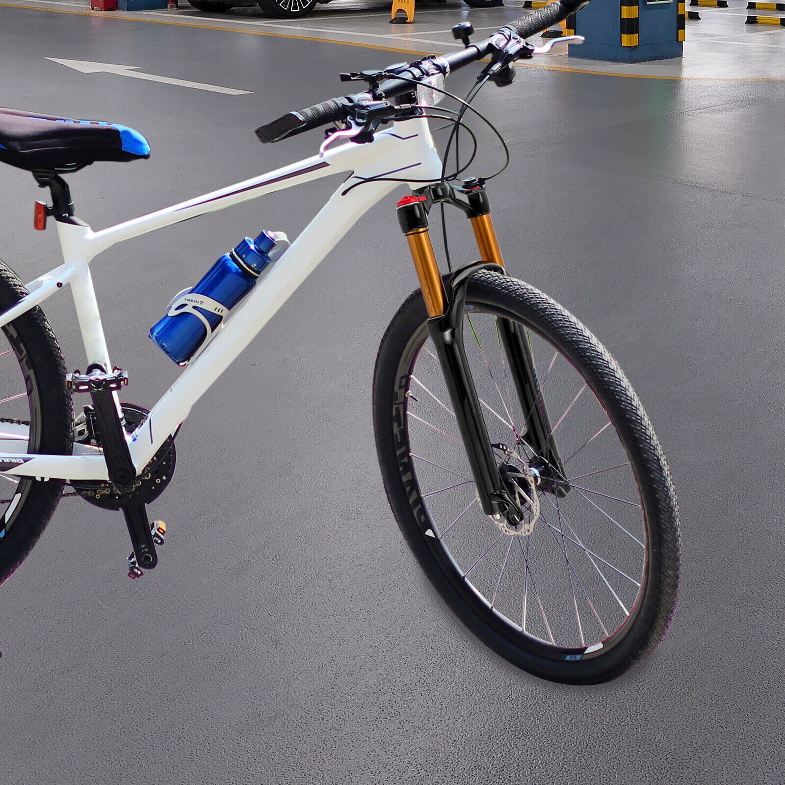 Modern MTB Bike Suspension Fork 26/27.5/29" Disc Brake 1-1/8" Bike Fork ...