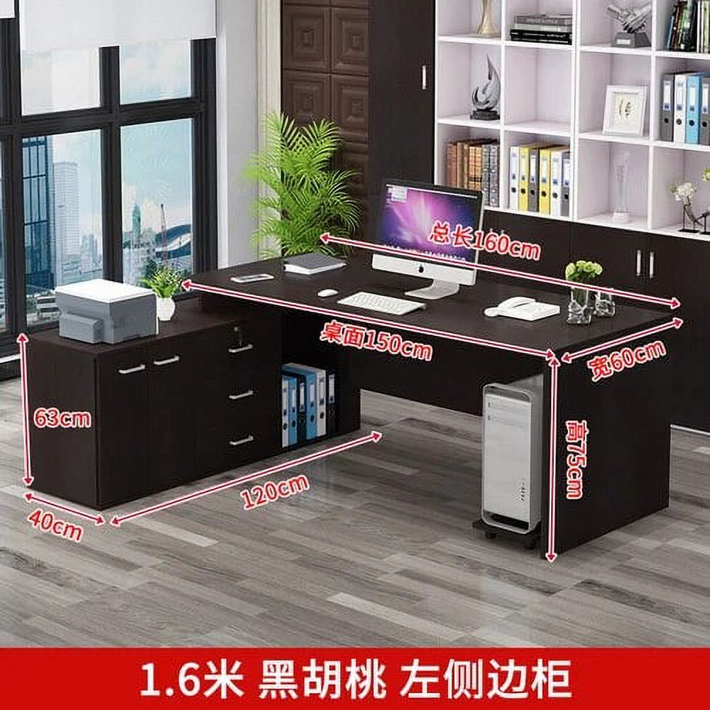 Modern Manager Office Desks Simplicity Computer Boss Boss Storage ...