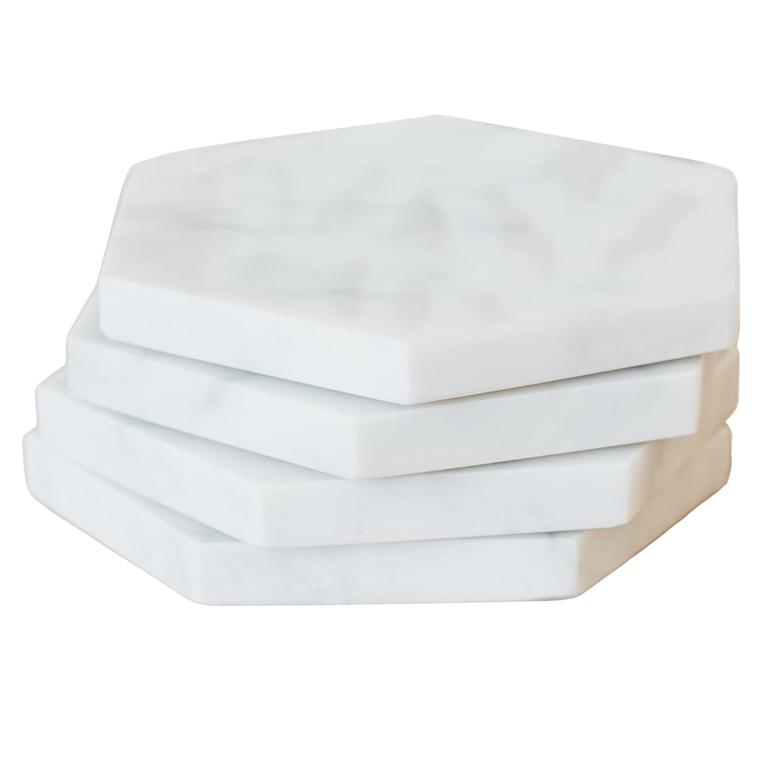 Modern Marble Coasters with Cork Baking Scandinavian Minimalist Coffee ...