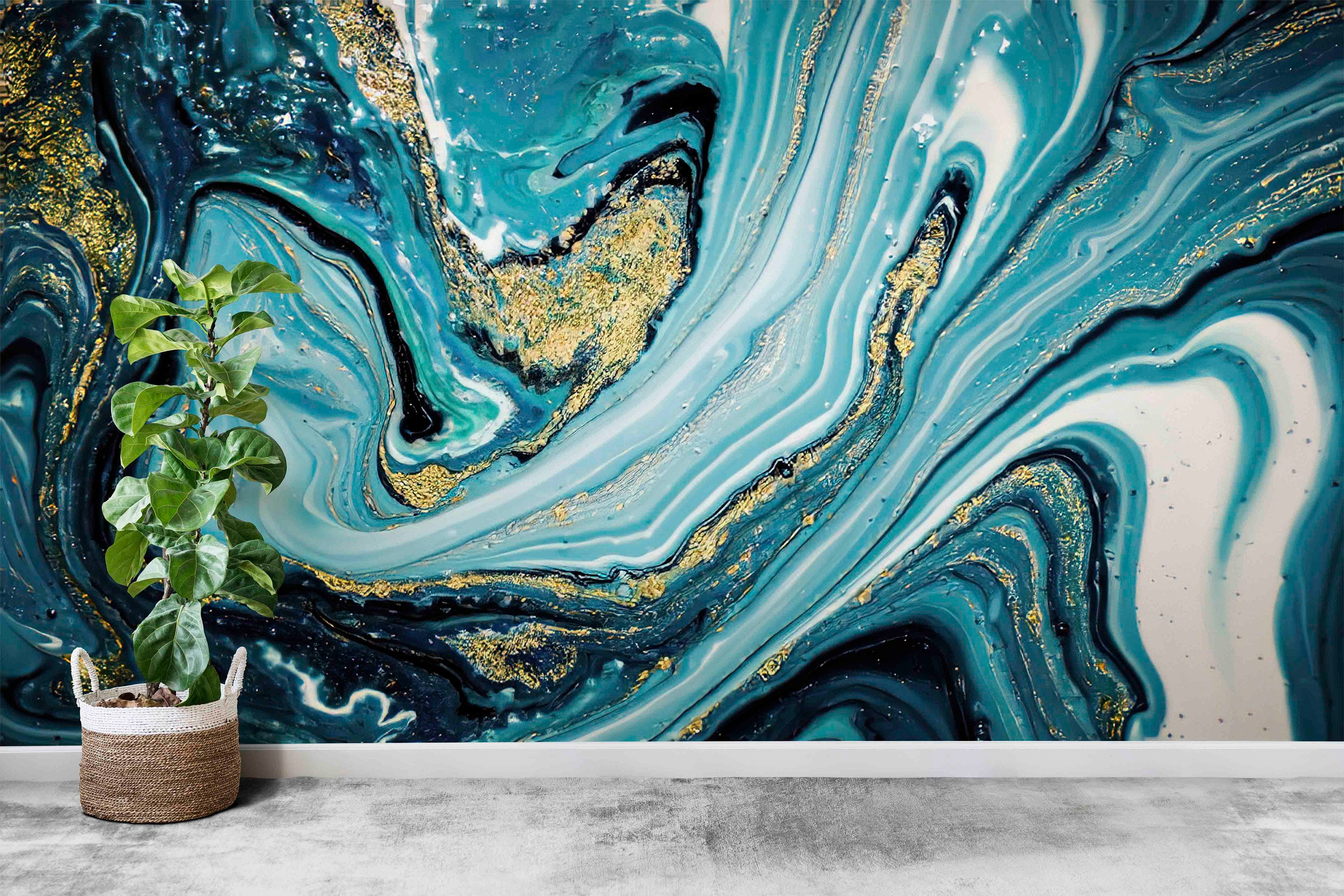 Modern Marble Wallpaper, 3d Wallpaper, Modern Wallpaper, Custom ...