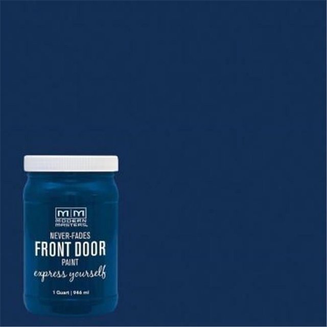 Modern Masters 275274 Blue Satin Front Door Paint Serene - Walmart.com