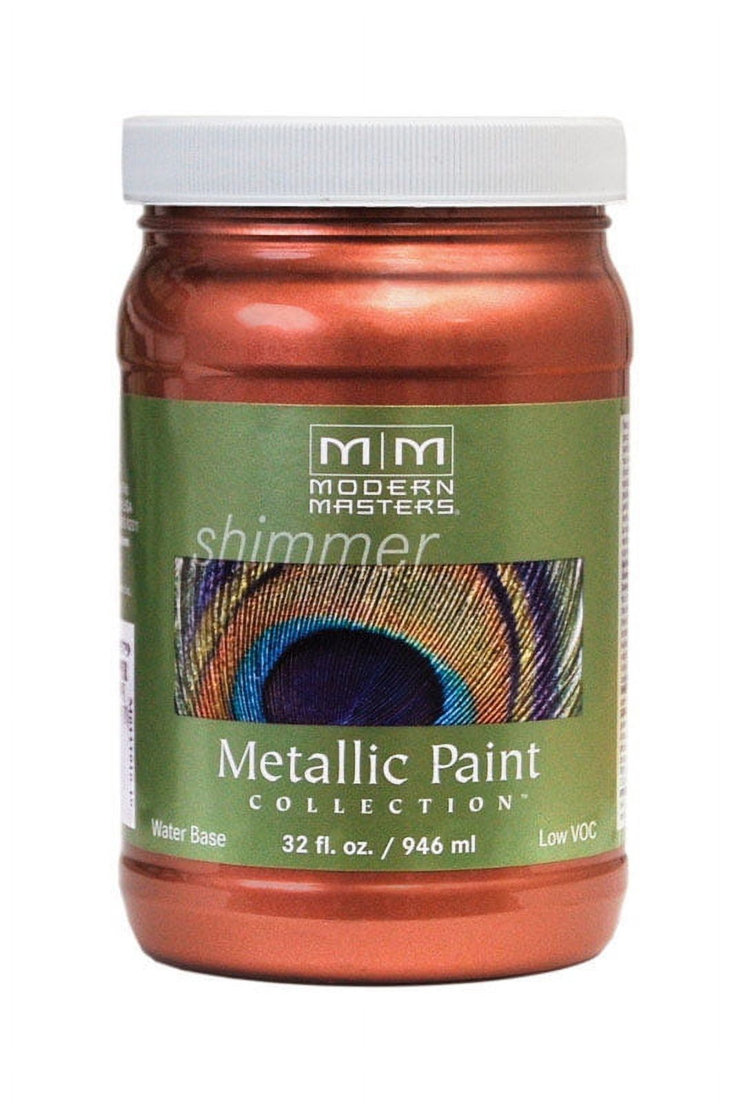 Modern Masters ME19532 Copper Metallic Paint, 1 Quart - Walmart.com