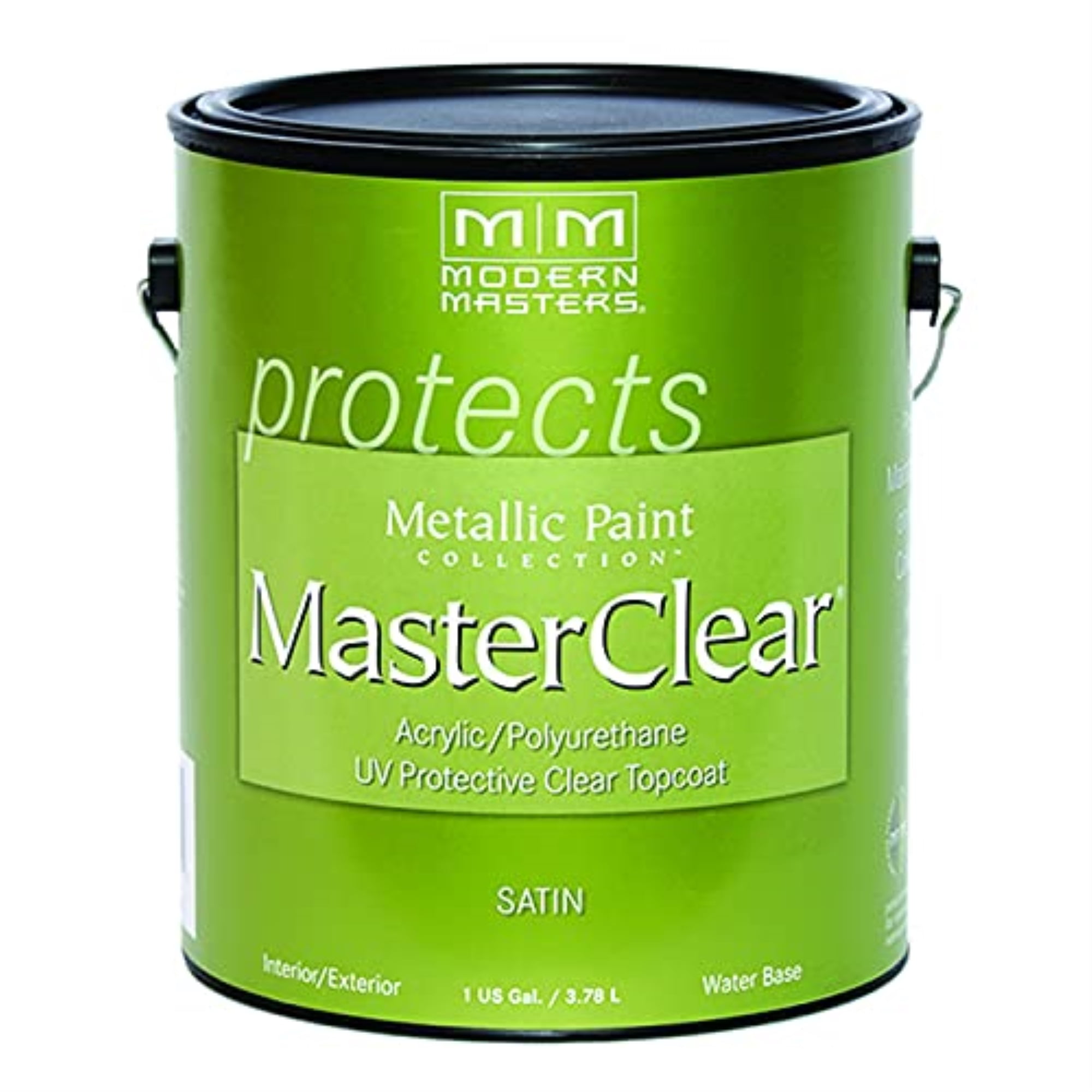 Modern Masters MasterClear Satin Clear Water-Based Protective Topcoat ...