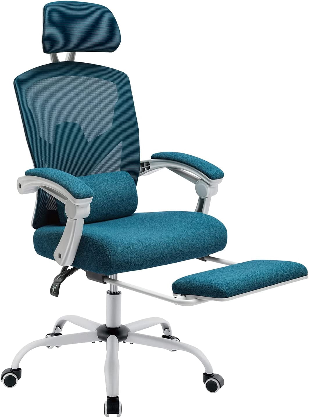 Modern Mesh High Back Ergonomic Office Chair with Lumbar Pillow ...