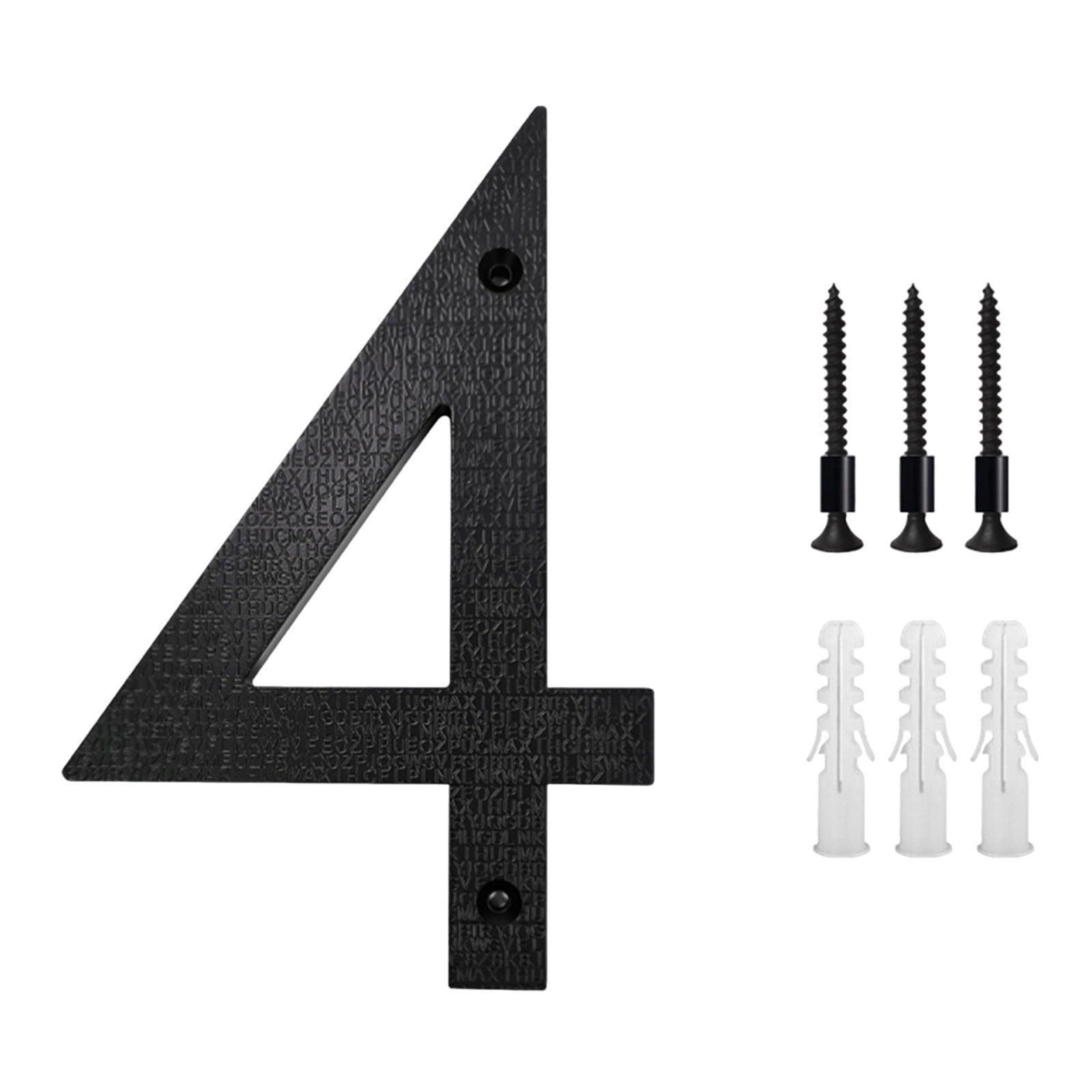 Modern Metal House Numbers, House Address Signs, Weatherproof Design ...