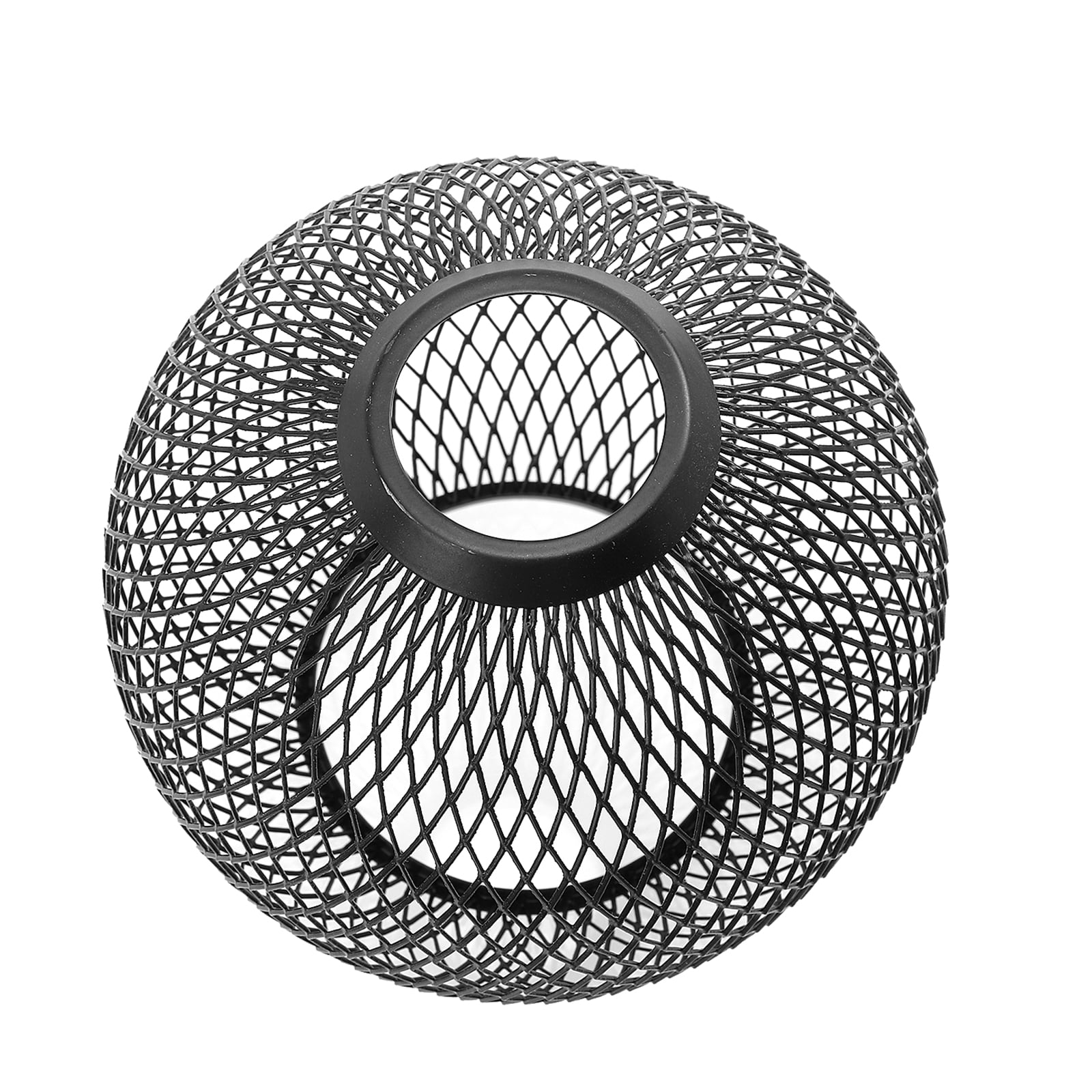 Modern Metal Light Shade Black Spherical Lampshade Lamp Cover Adornment ...