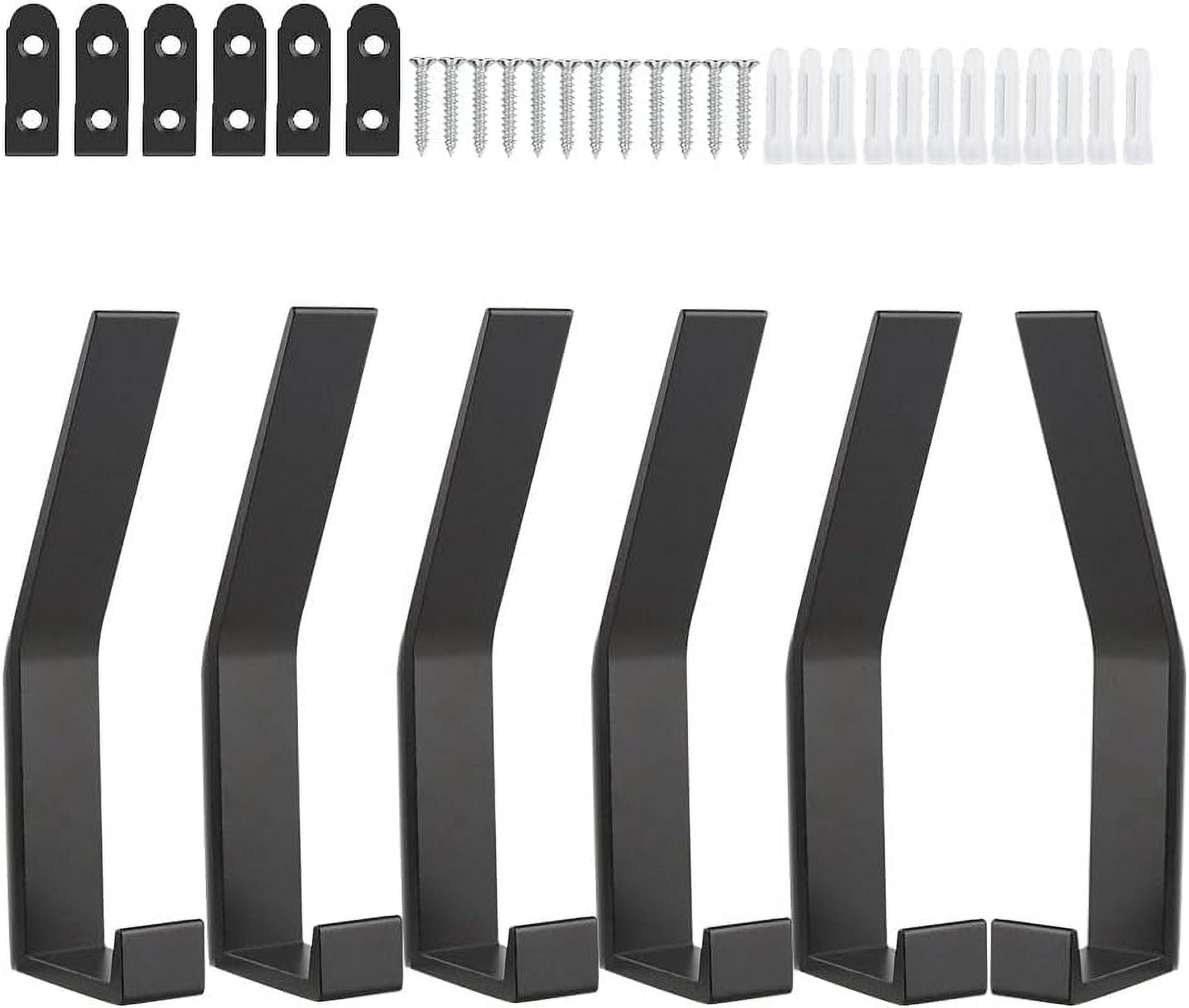 Modern Metal Wall Mounted Coat Hooks, Invisible Hooks for Bathrooms ...