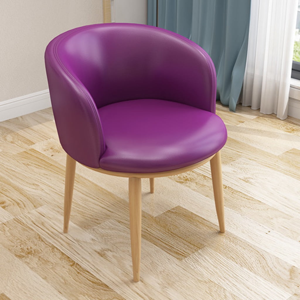Modern Mid-Century Dining Chair Accent Upholstered Arm Dining Chairs ...