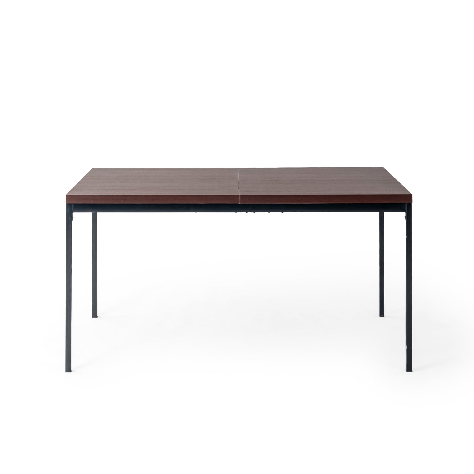 Modern Mid-Century Pub Table, 47.2“ Farmhouse Rectangular Walnut Pub ...