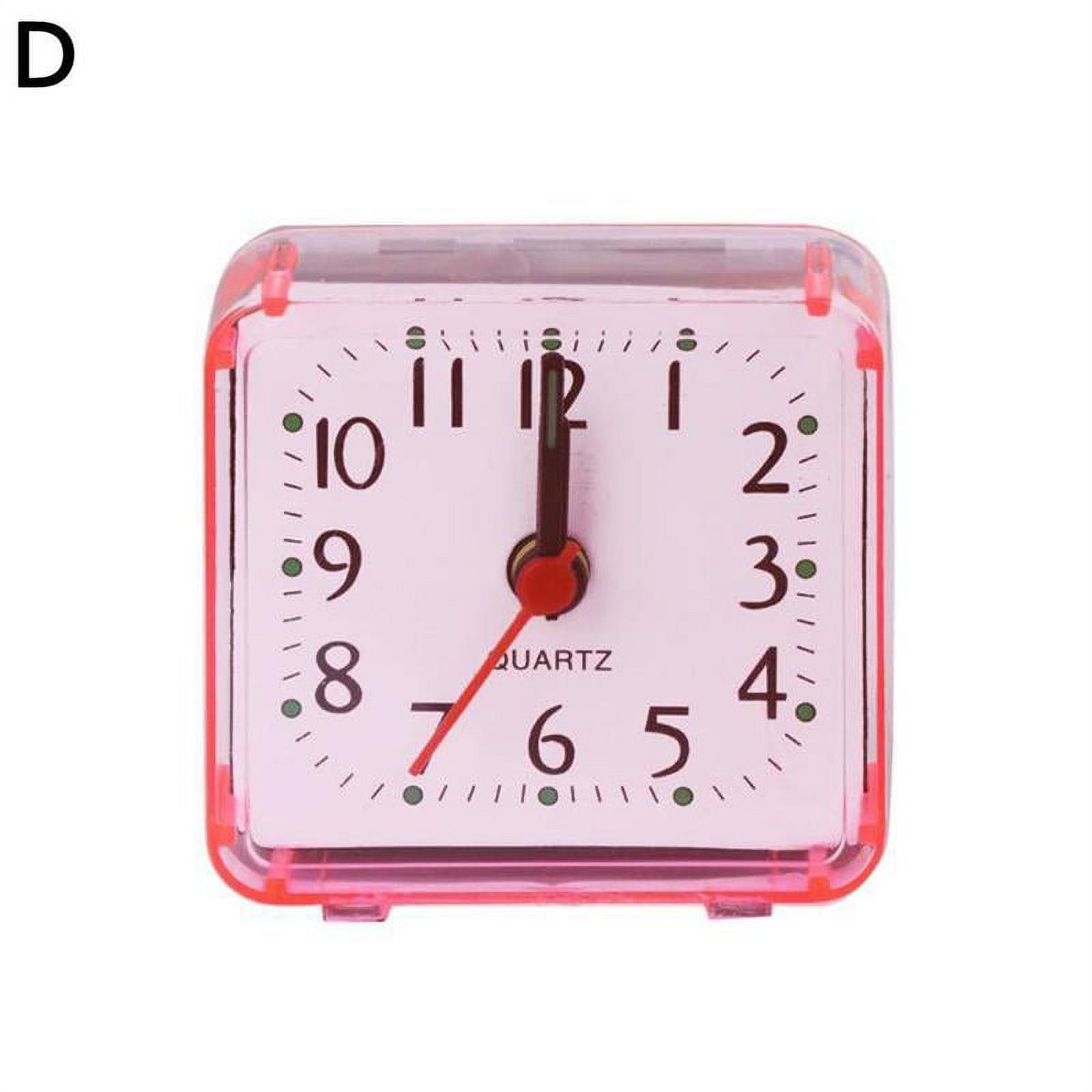 Modern Mini Quartz Clock Travel Alarm Clock Bedroom Table Sale Home ...