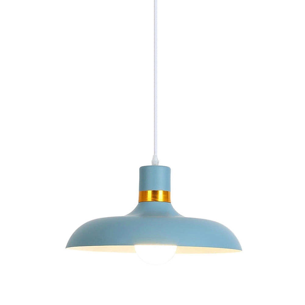 Modern Minimalism Colorful Pendant Light Fixture, Simple Metal Aluminum ...