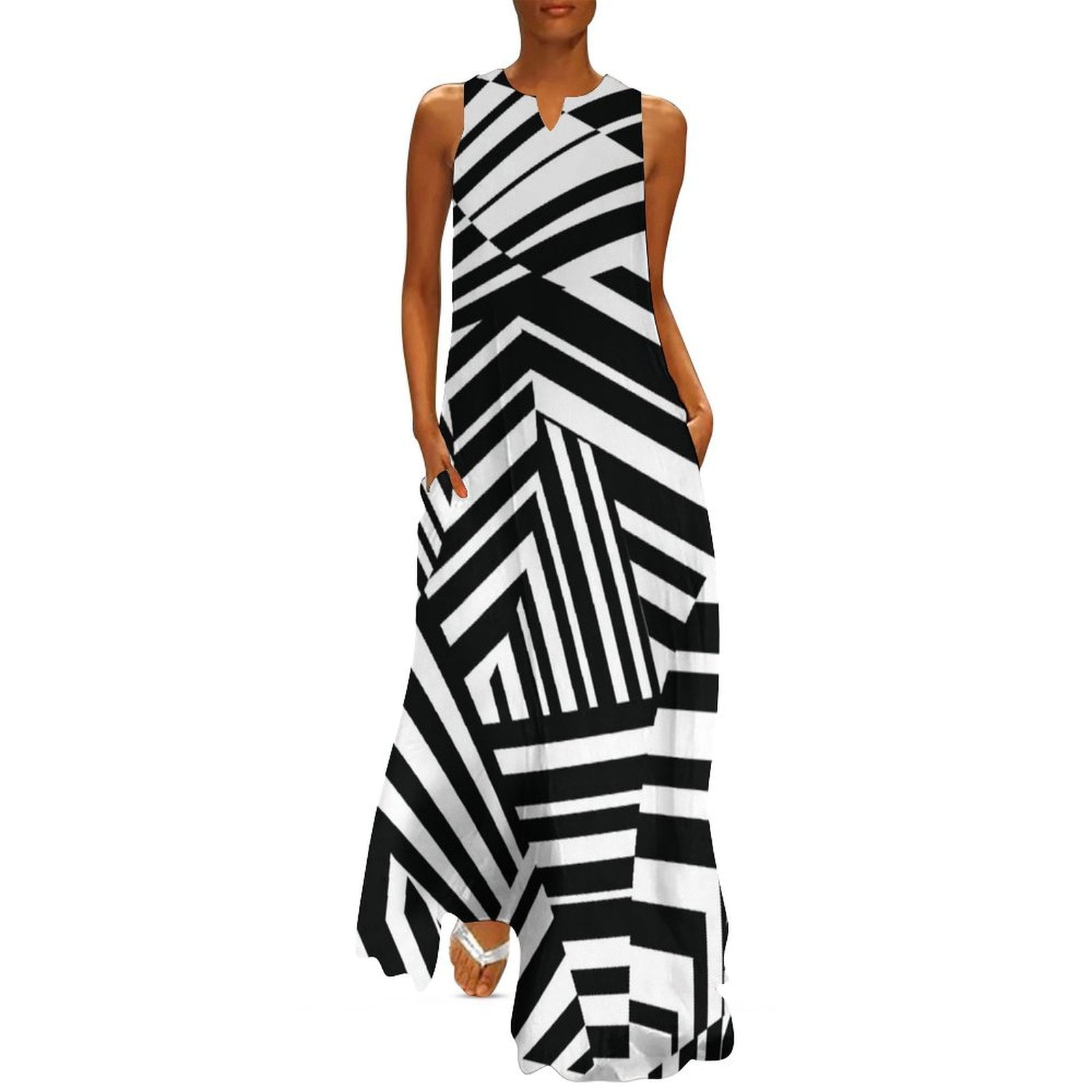 Modern Minimalist Dazzle uflage Long Dress Female dress women"s clothing summer 2024 novelties ...