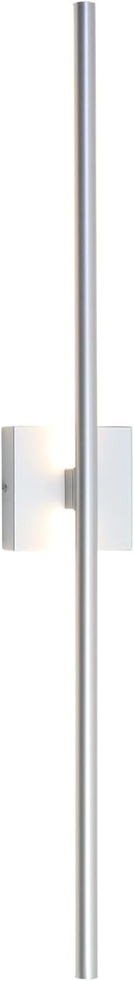 Modern Minimalist Linear Wall Sconces, Cylindrical Tube Wall Light Over ...