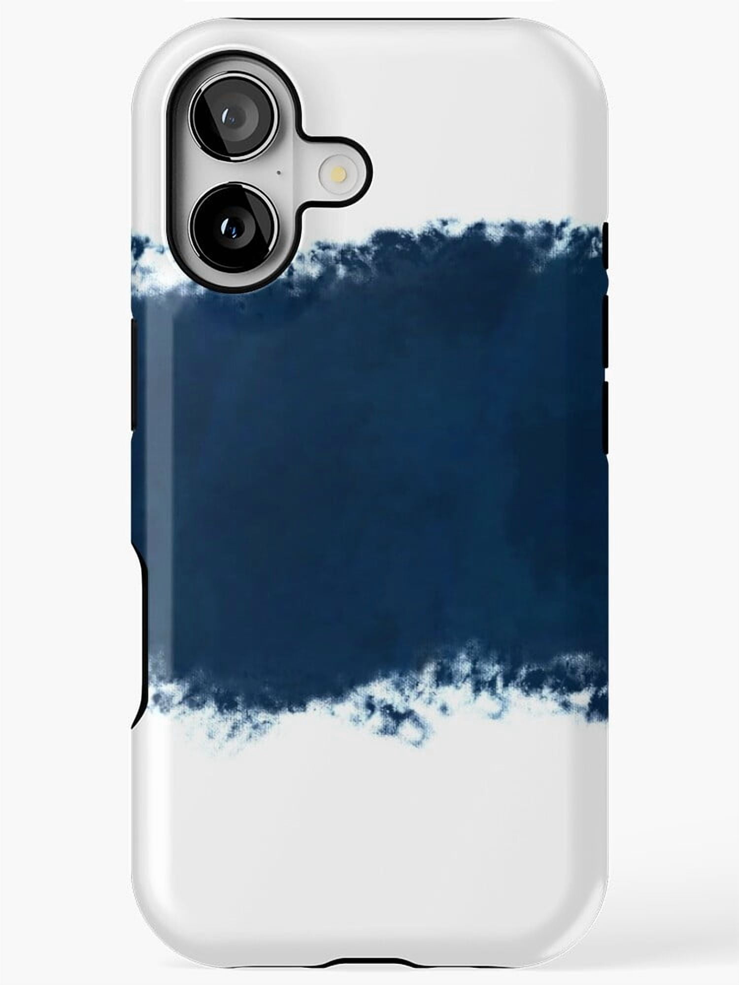 Modern Minimalist Monostripe Painted iPhone Case 11 12 13 14 15 16 17 ...