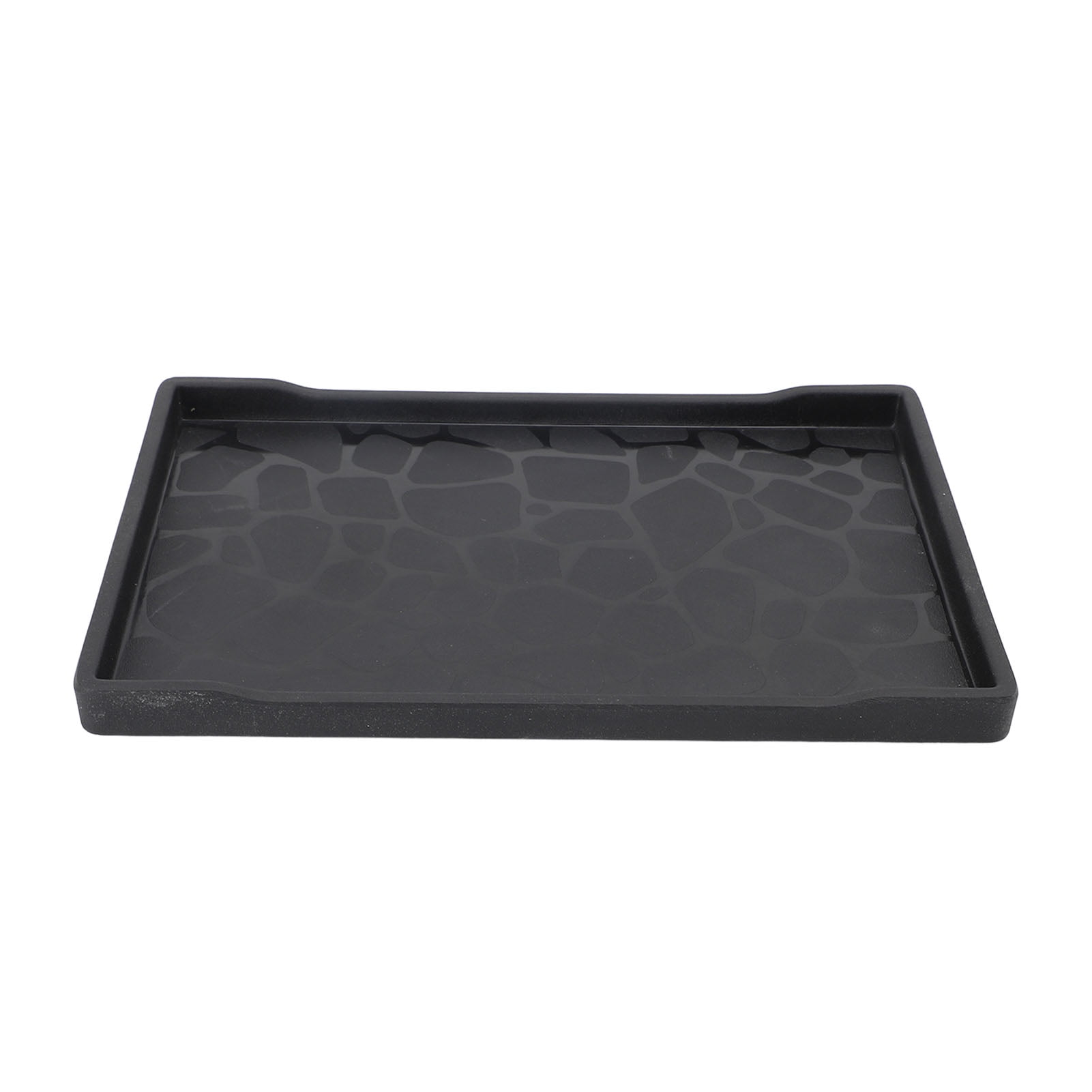 Modern Minimalist Tray, Rectangular Plastic Serving Platter With Non ...