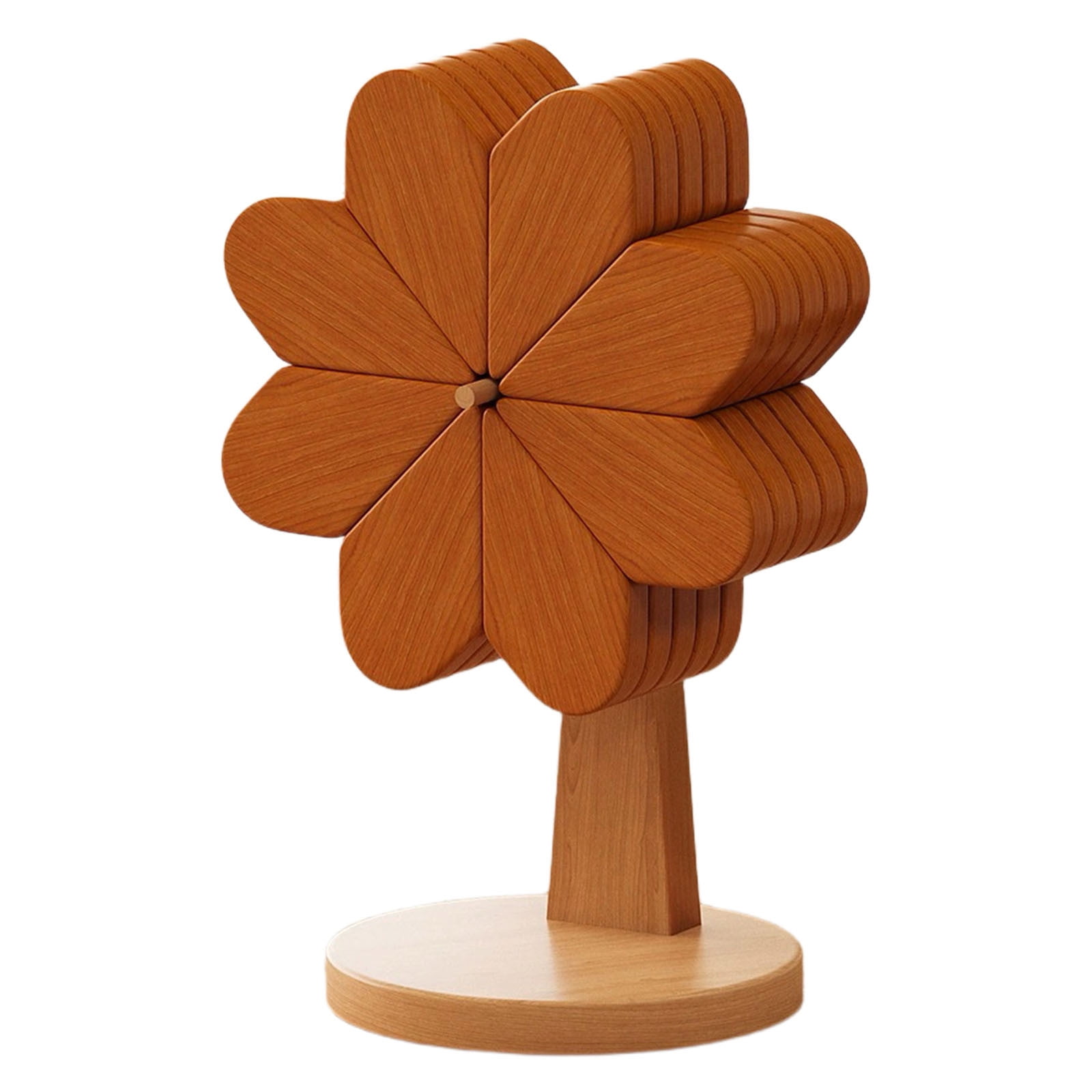 Modern Minimalist Wooden Windmill Decorative Ornament Foldable Design ...